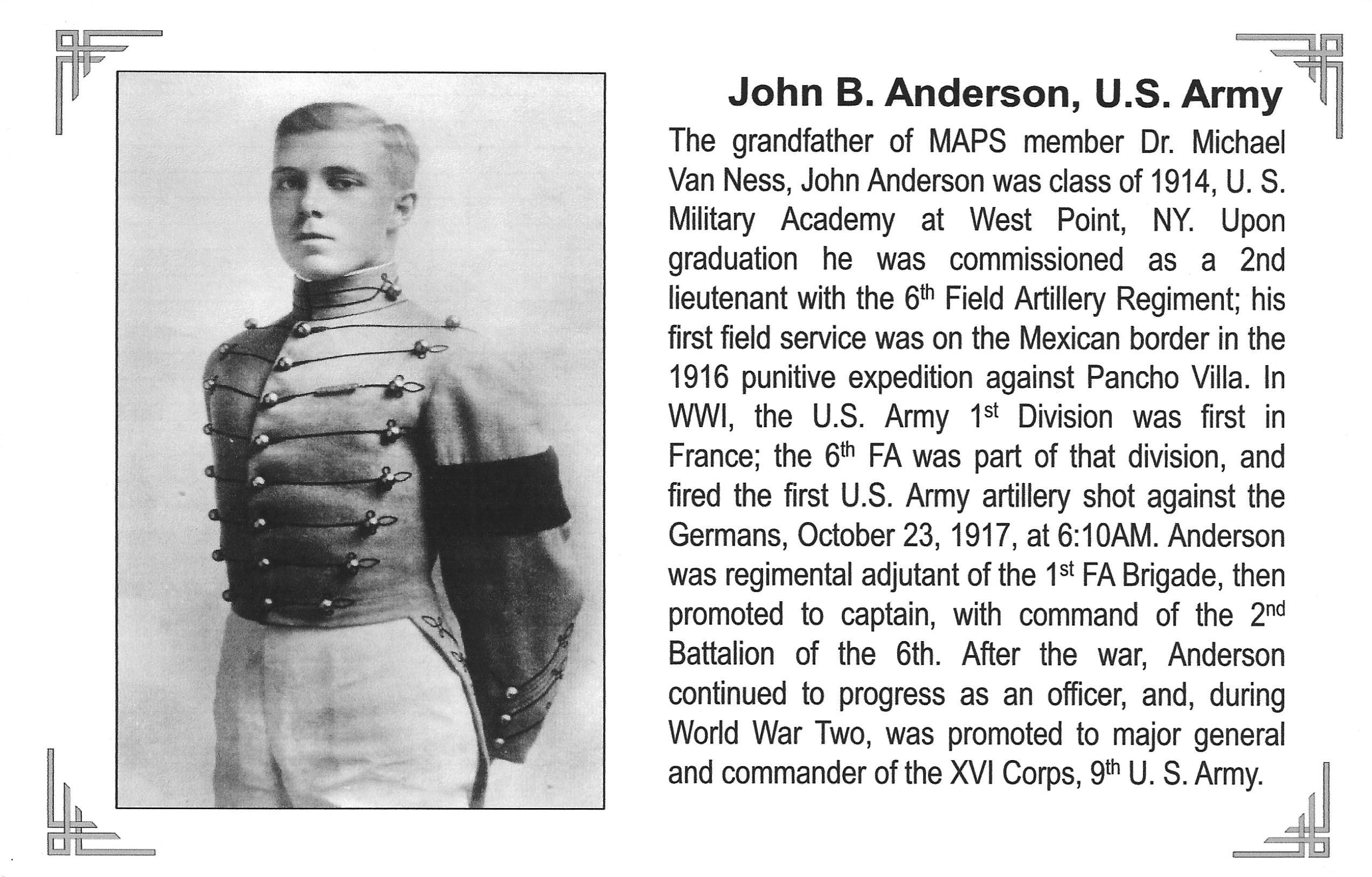 General in Command: The Life of Major General John B. Anderson