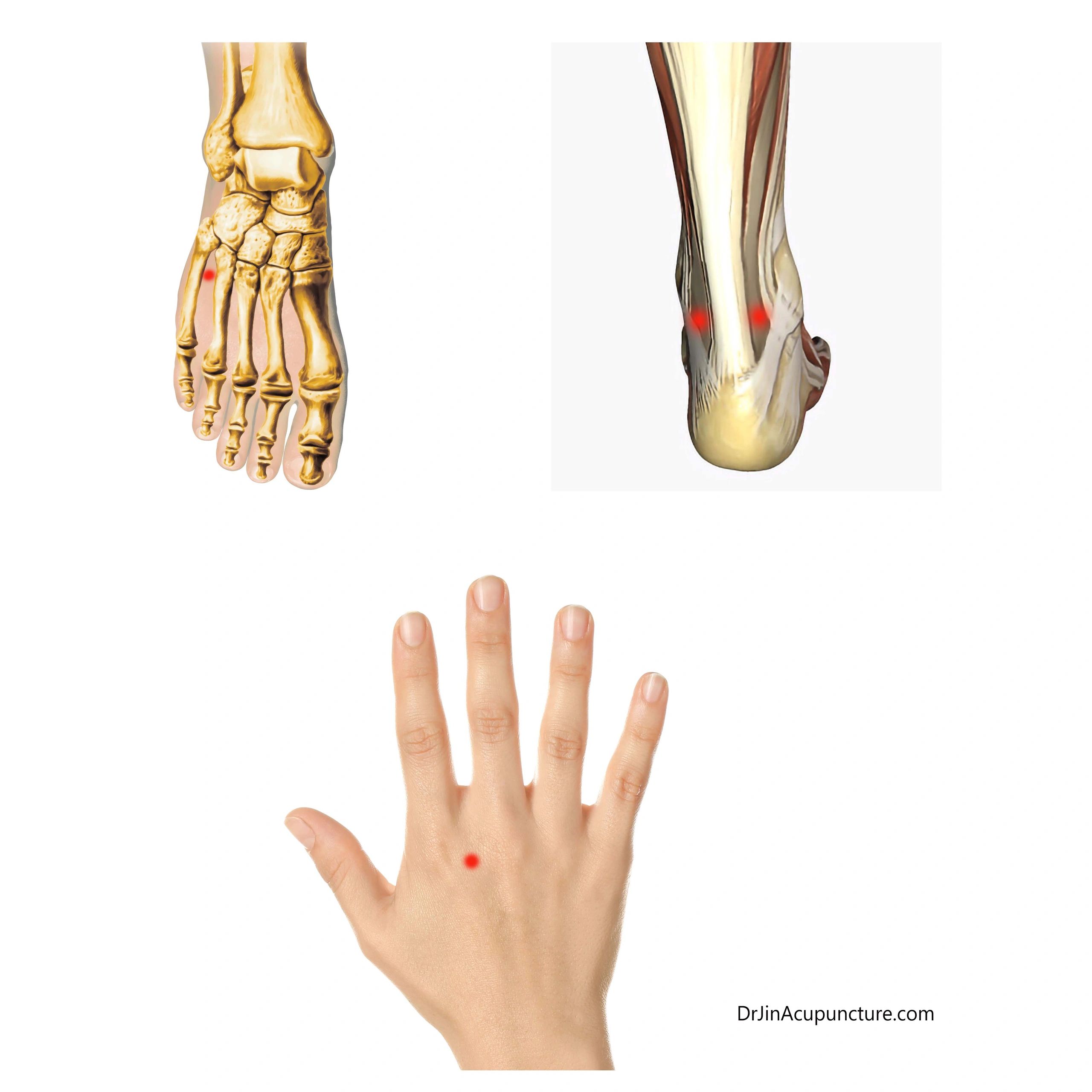 Acupressure for neck pain