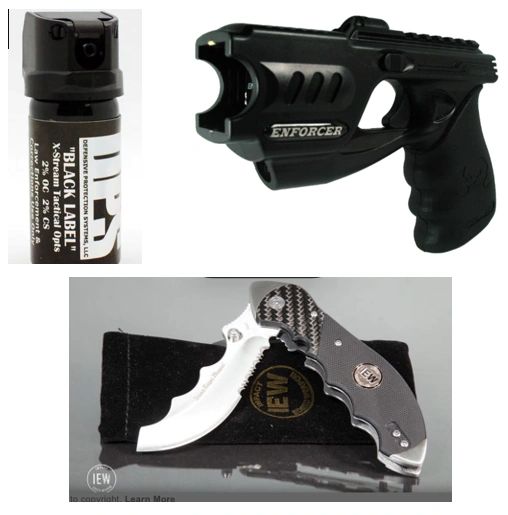 Copy of COMBINED - OC Spray/Electronic Control Device/Impact Edge Weapon