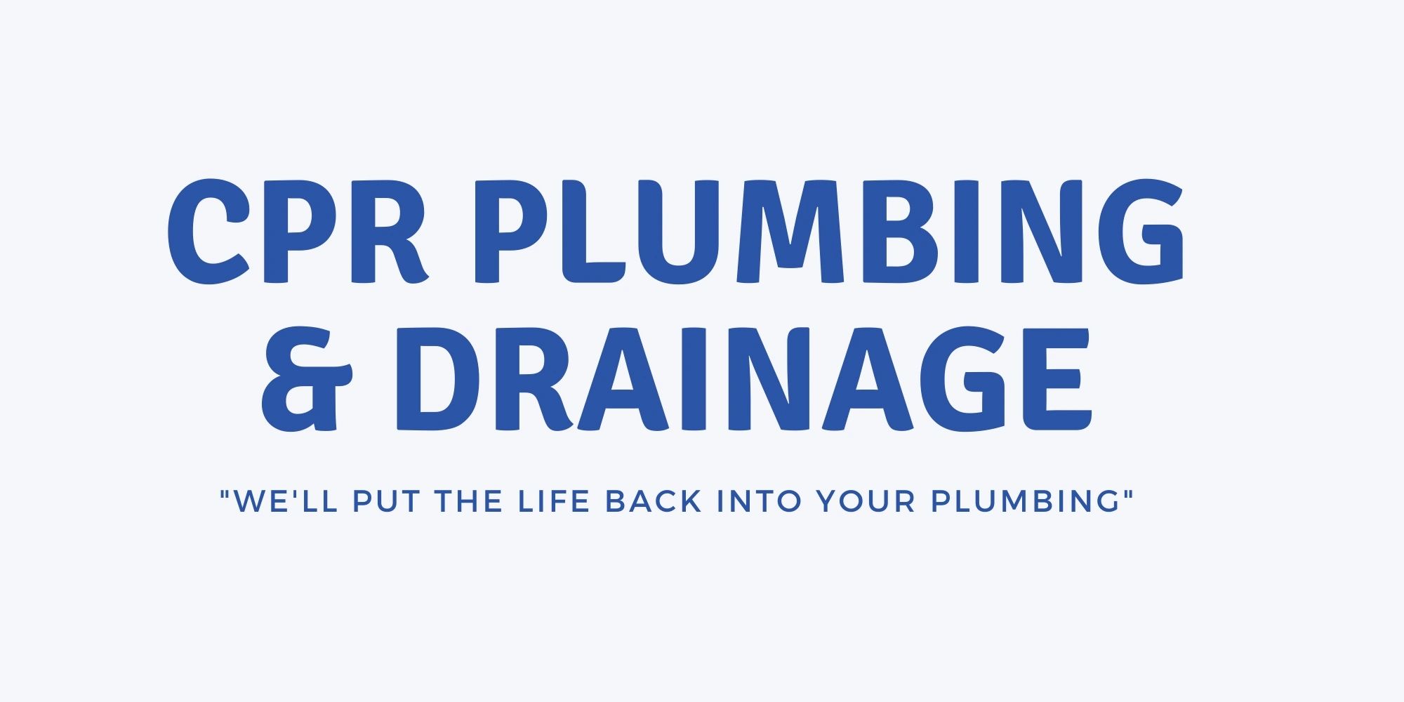 CPR Plumbing and Drainage