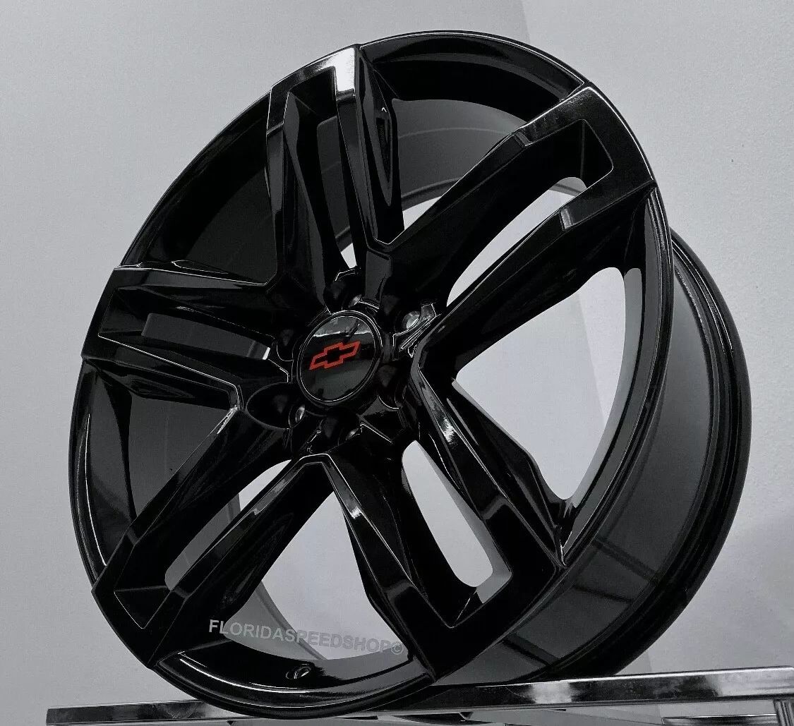 GLOSS BLACK TRAIL BOSS WHEELS SET 20X9"