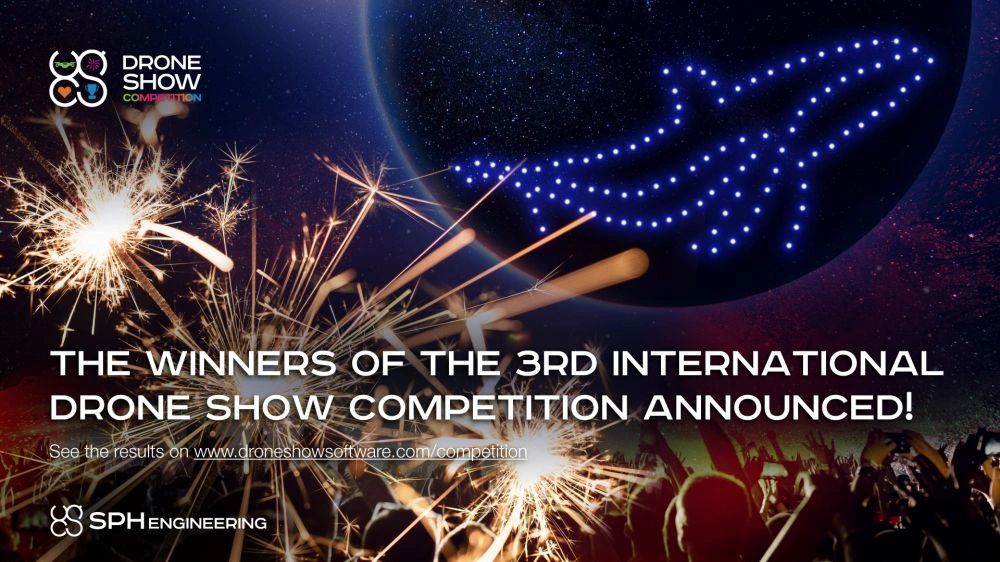 SPH Engineering Announces Winners of 3rd International Drone Show