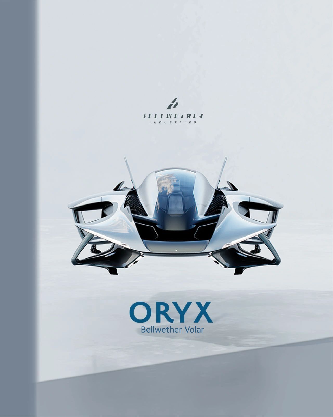 Bellwether Industries Introduces 3rd Generation eVTOL Model, Oryx