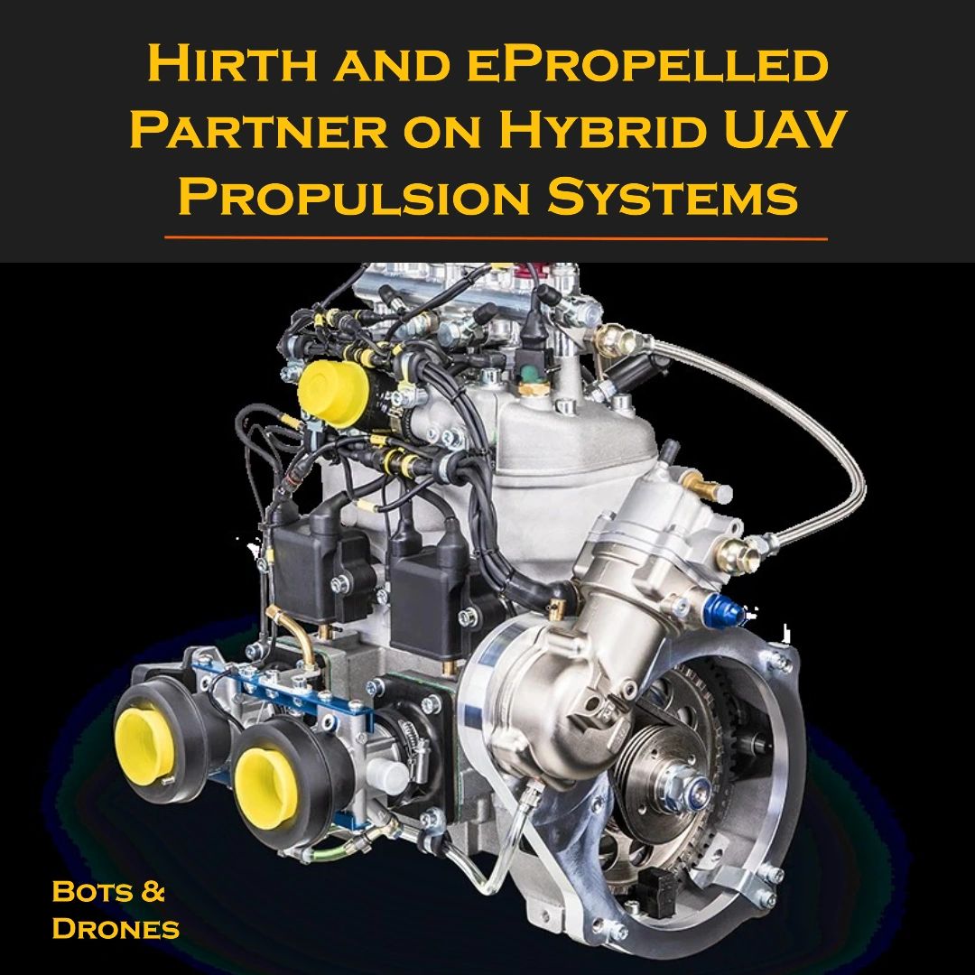 Hirth and ePropelled Partner on Hybrid UAV Propulsion Systems