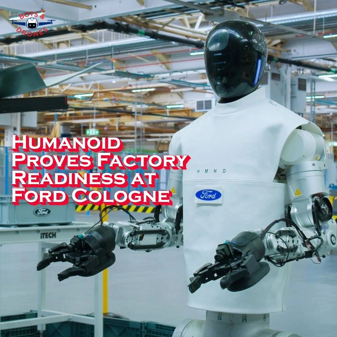 Humanoid Robot Proves Factory Readiness at Ford Cologne