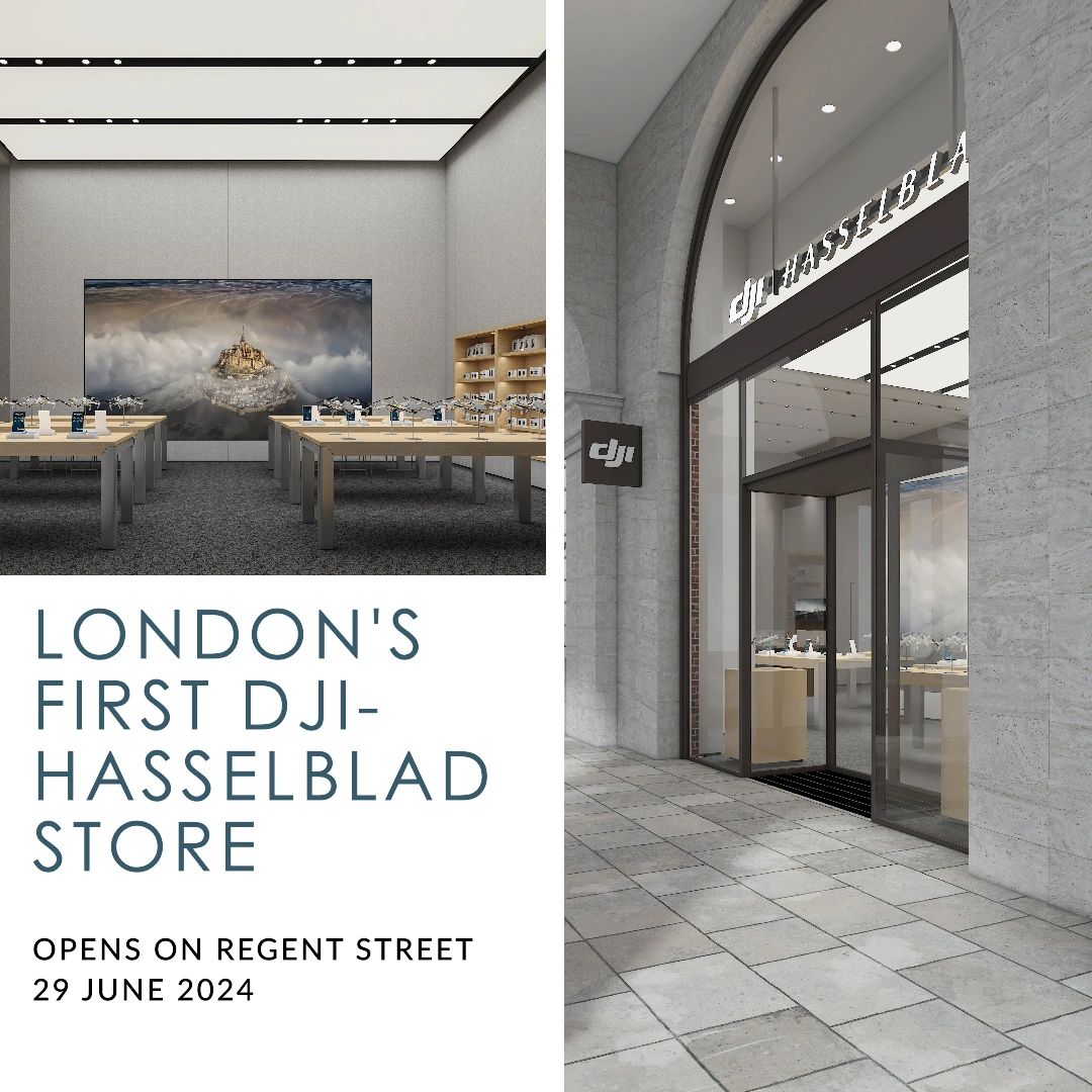 London's First DJI-Hasselblad Store Opens on Regent Street
