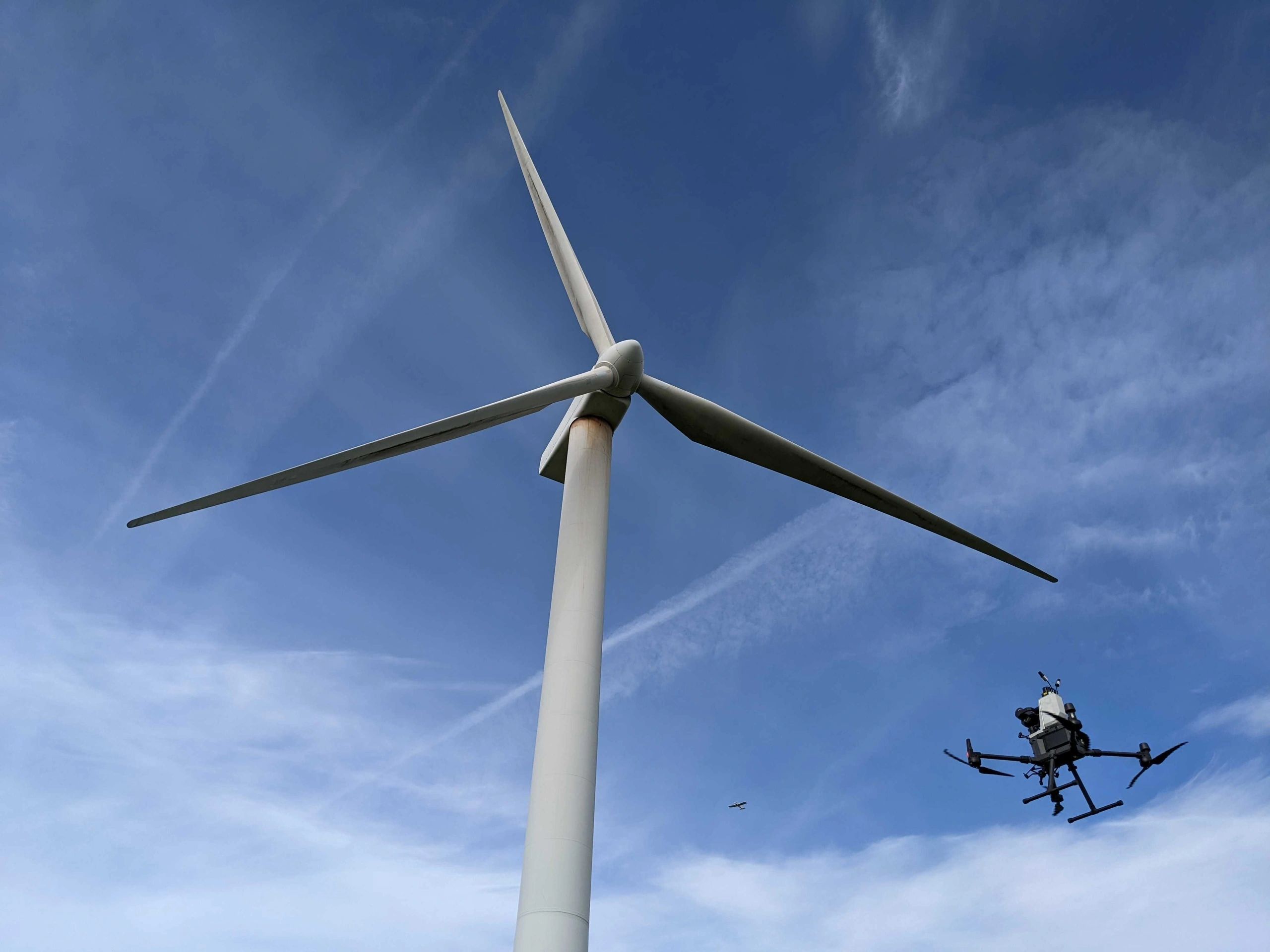 Perceptual Robotics Autonomous Drone Wind Turbine Inspections