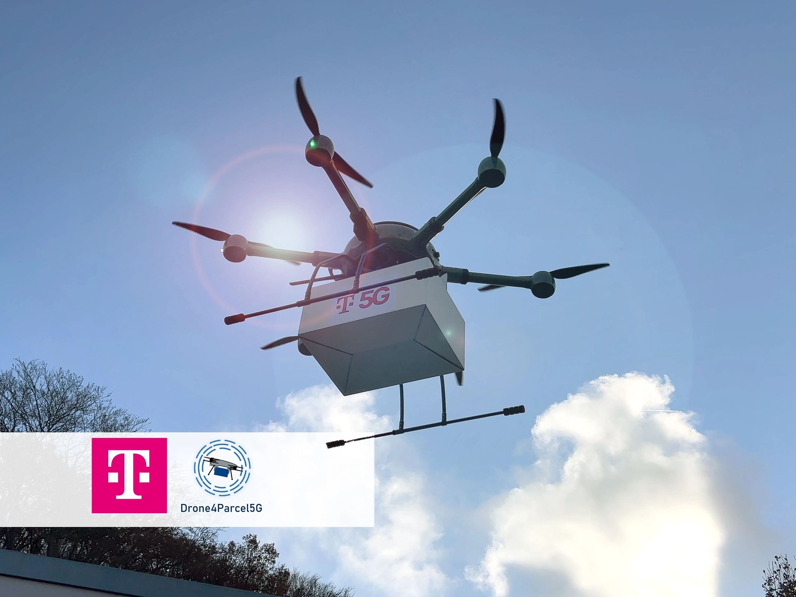 Deutsche Telekom Gets 5g Autonomous Delivery Drones in the Air