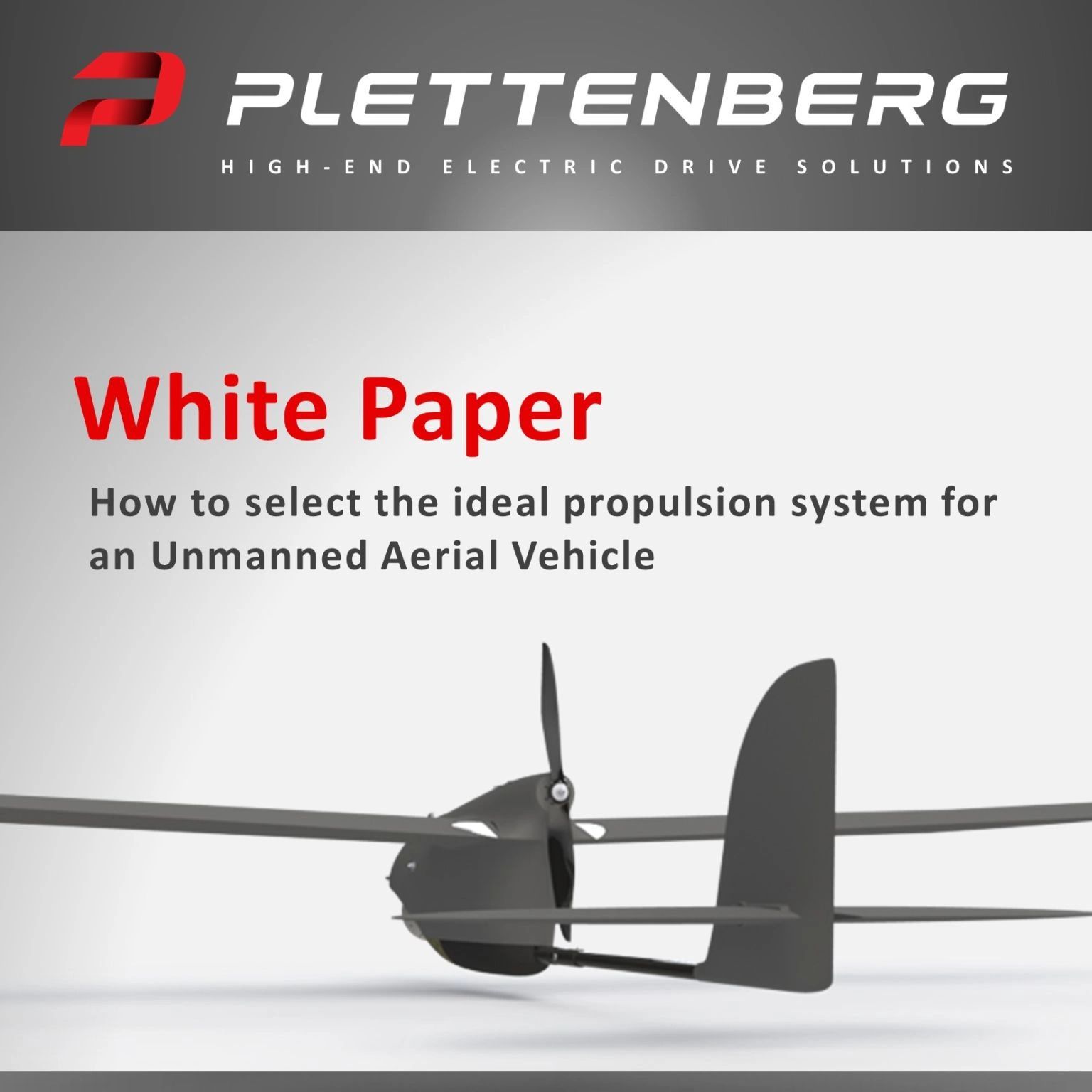 How to select the ideal propulsion system for an UAV