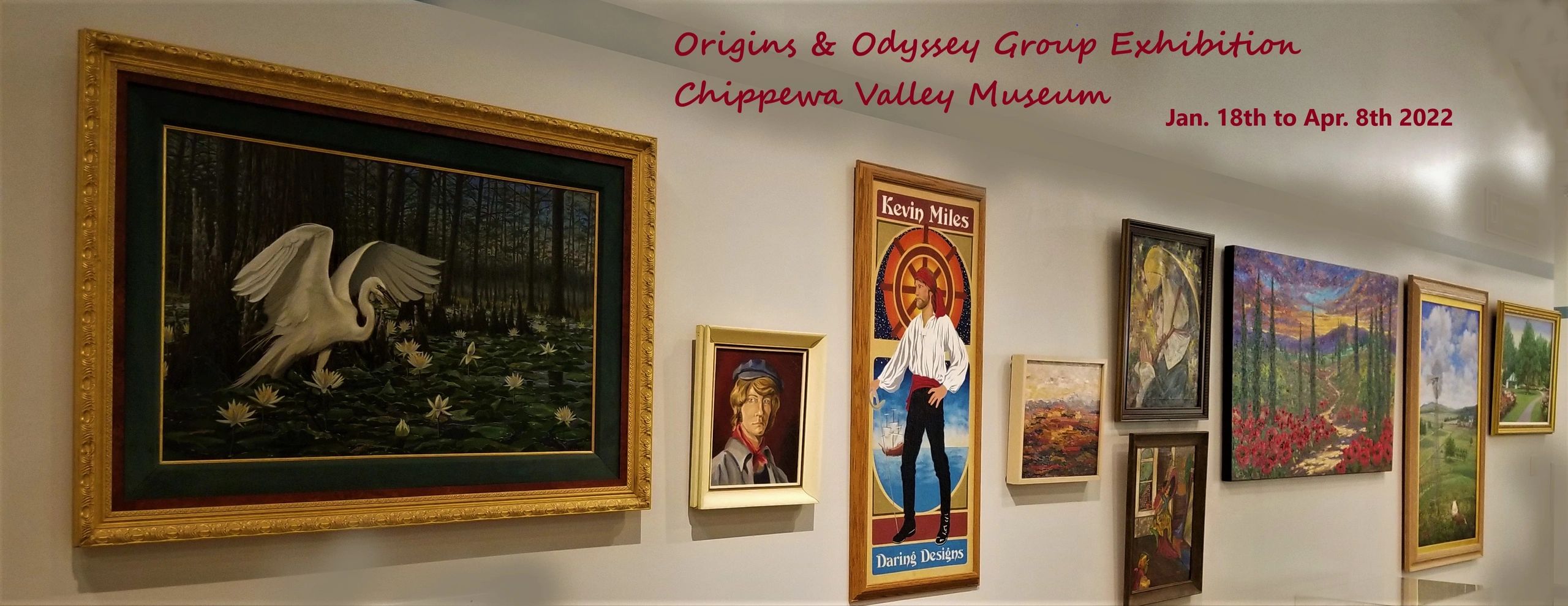 "Origins and Odyssey" Chippewa Valley Museum-Eau Claire, WI