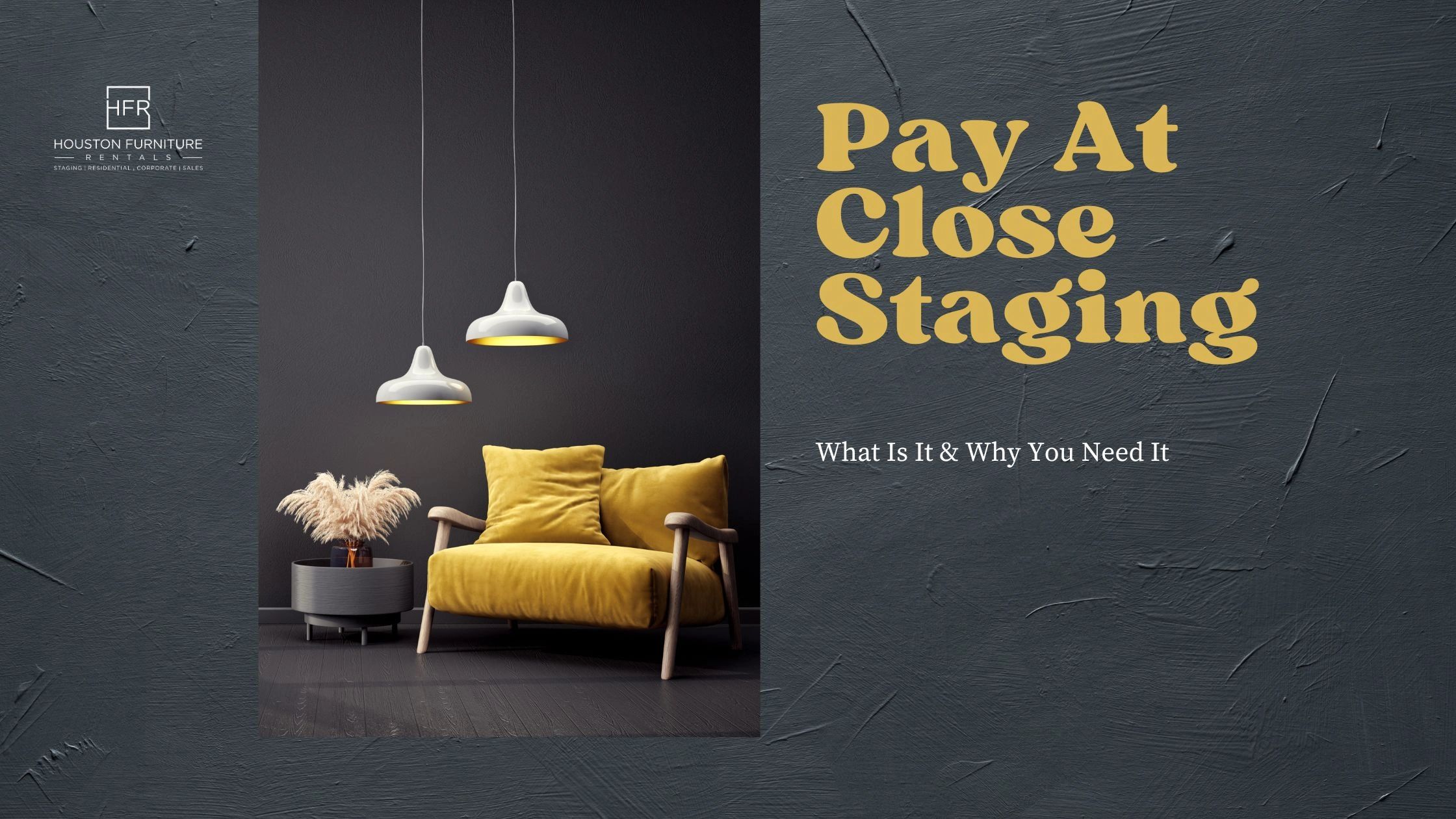 Stage Now, Pay Later With Pay-at-Closing Home Staging