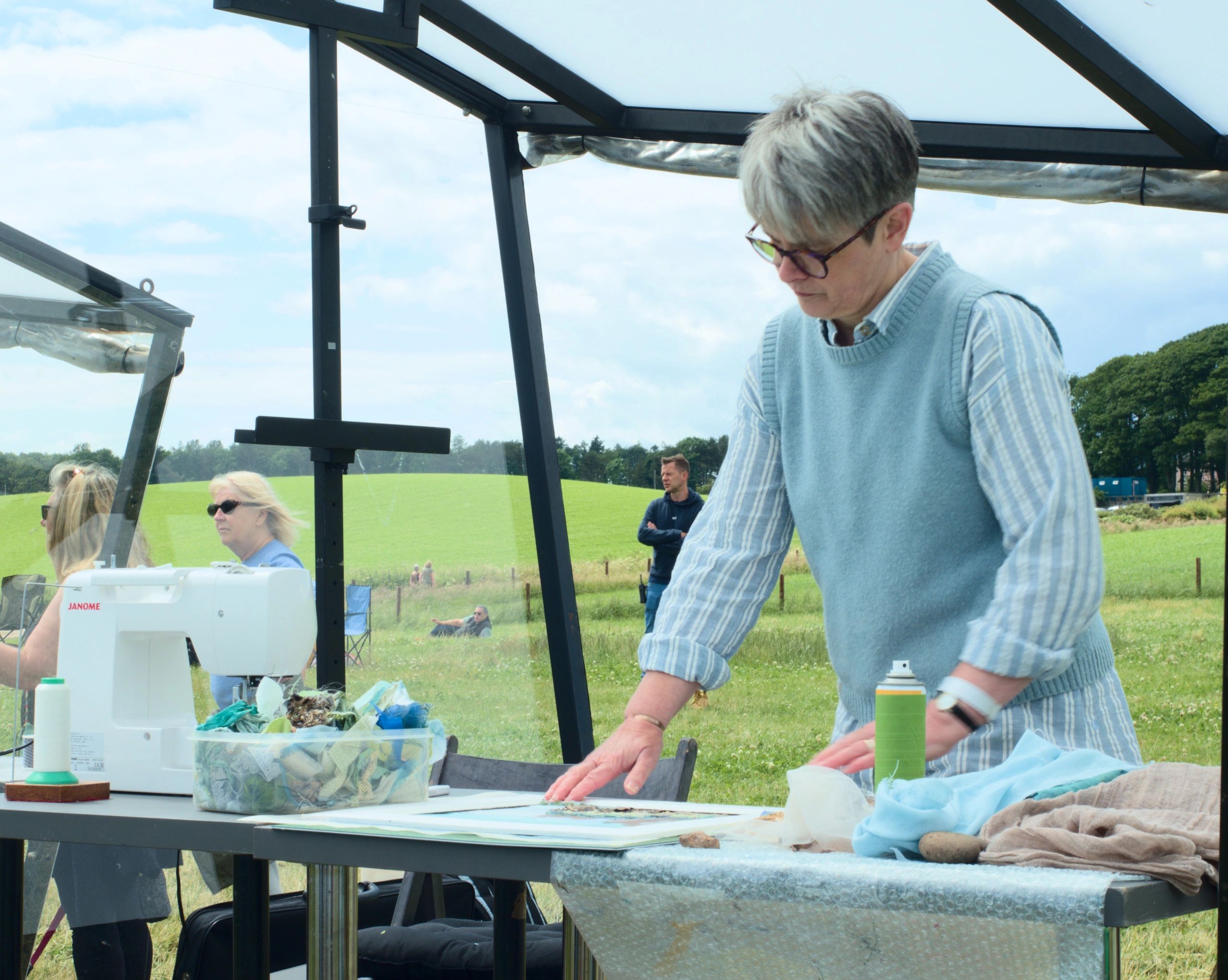 My day as a pod artist on Sky Arts Landscape Artist of the Year.