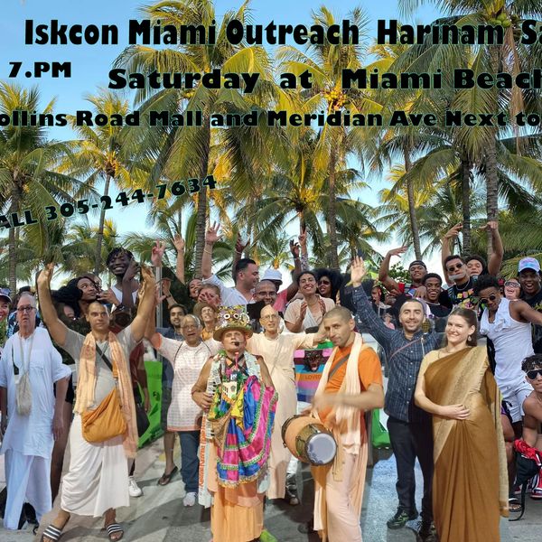 Hare Krishna - Iskcon Miami Outreach