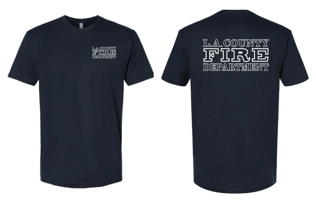 LACoFD NW BAR LOGO TEE