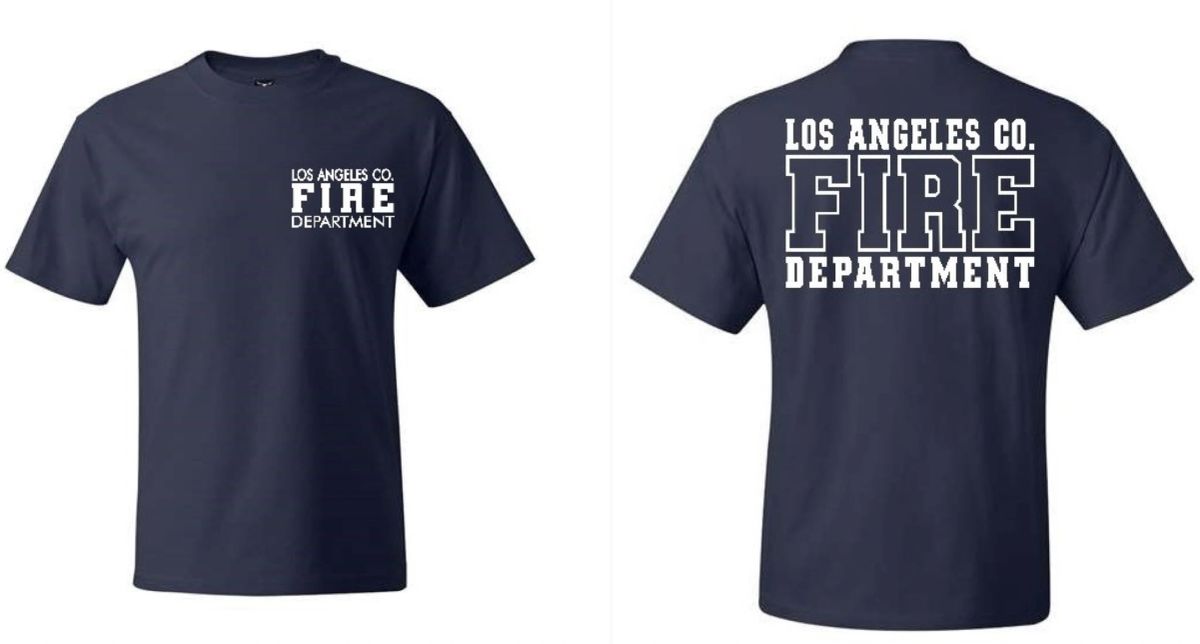 LACoFD BAR LOGO T-SHIRT