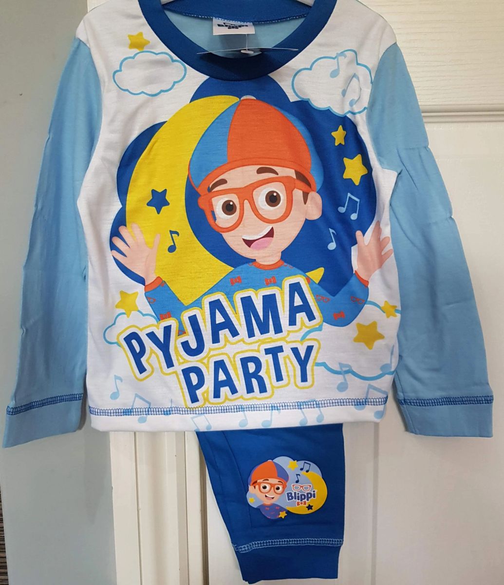 Official Blippi Pyjama Party Pyjamas