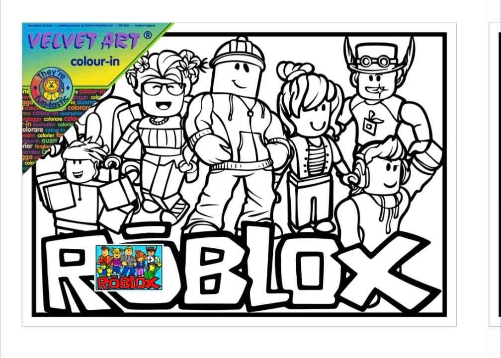Large Velvet Colouring Board Roblox