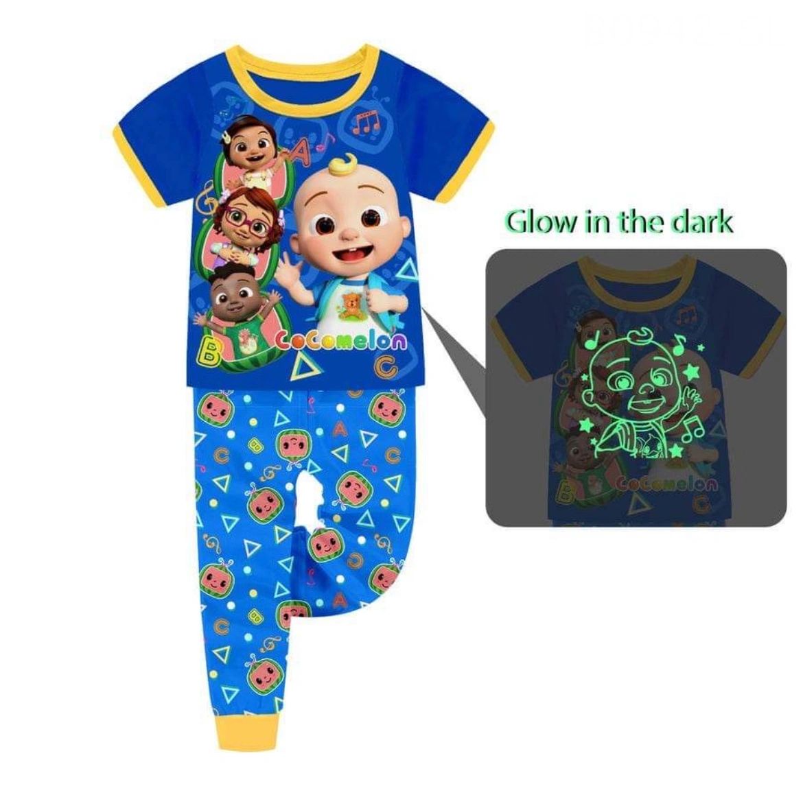 Official Cocomelon Glow In The Dark Pyjamas