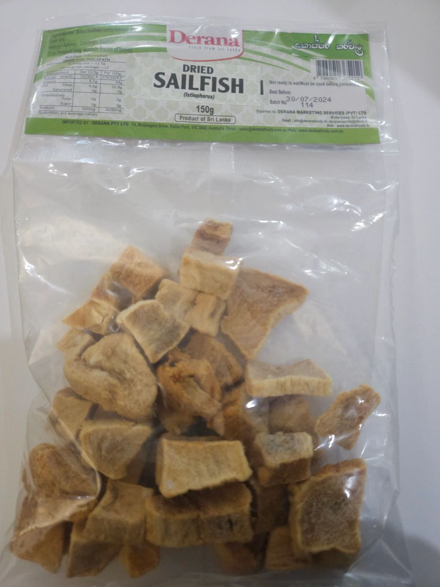 DERANA THALAPATH DRIED FISH 150g