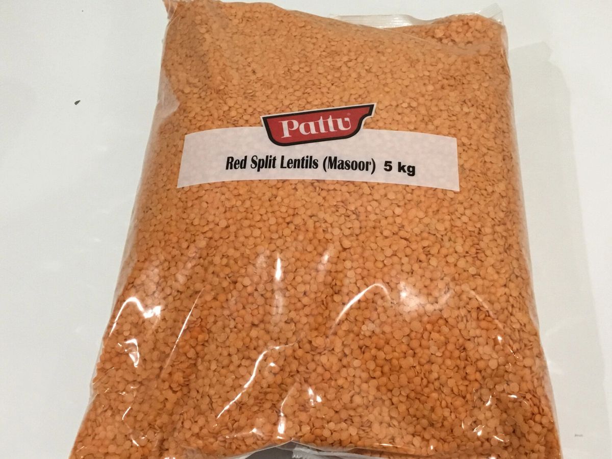 Pattu Red Split Lentils (masoor) 5kg