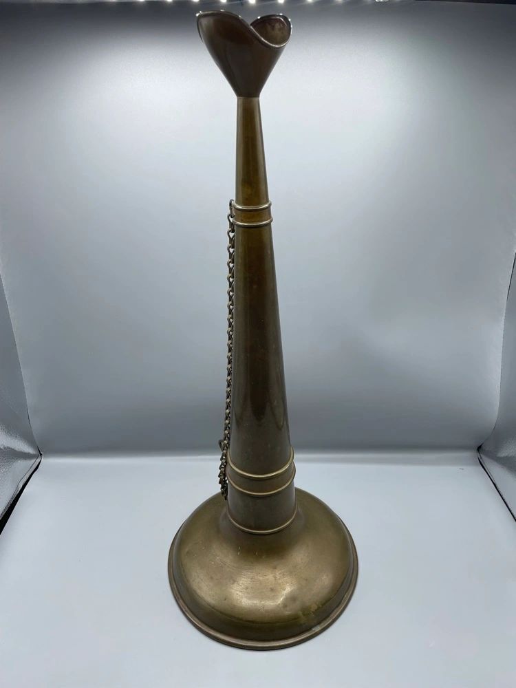 Art Deco Brass Trumpet