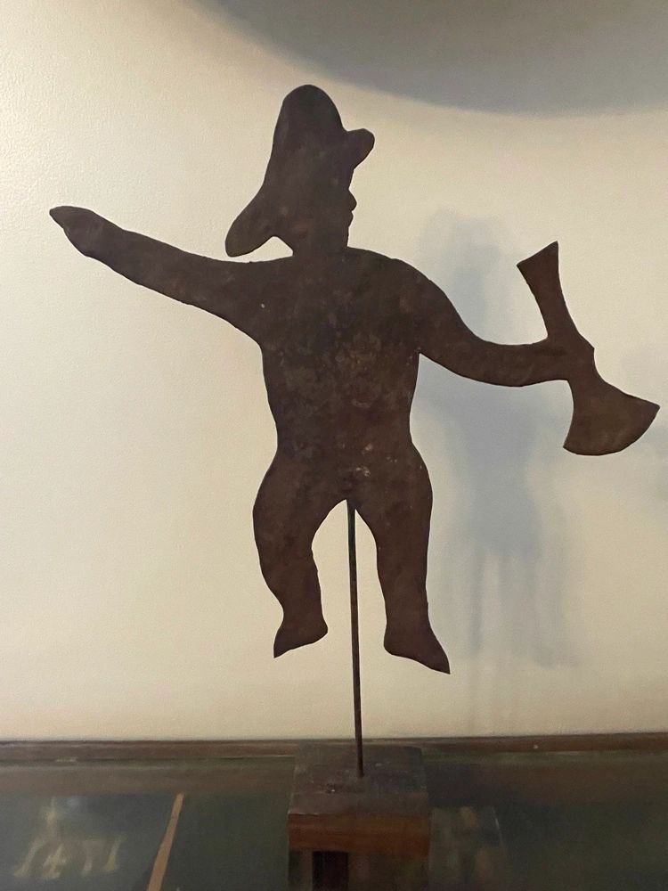 Fireman Weathervane