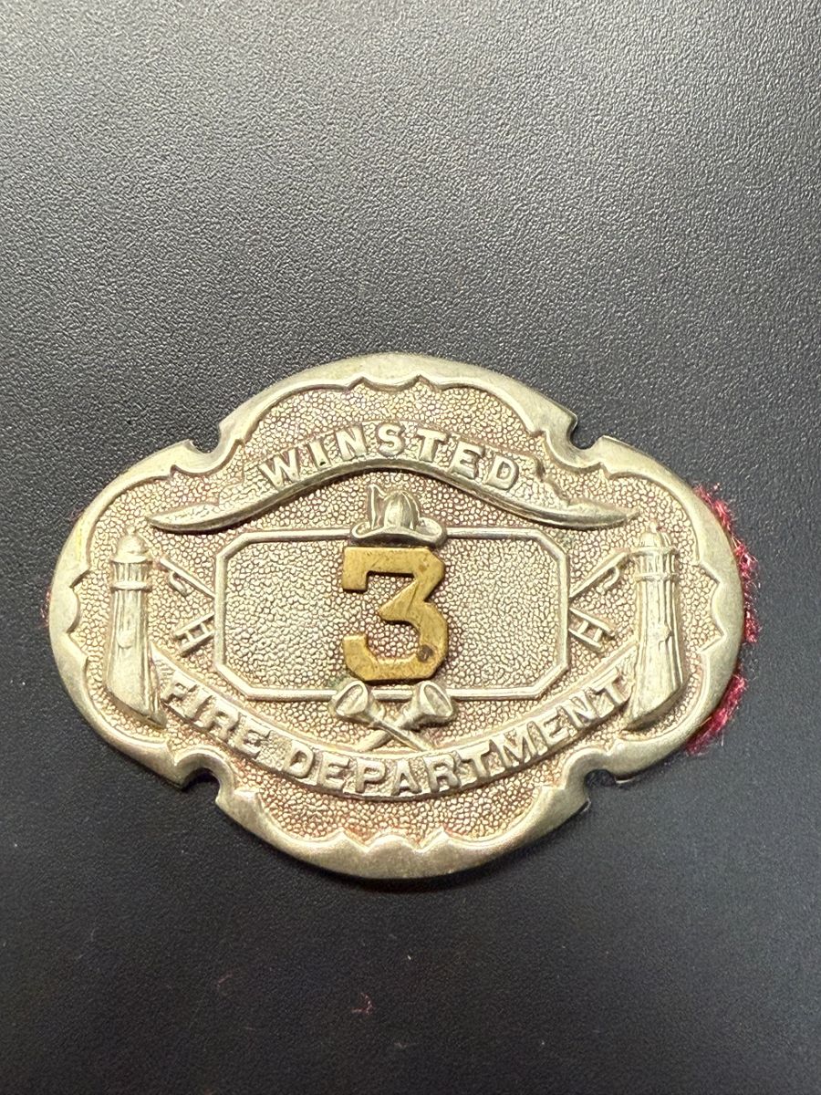 Winsted 3 FD Badge