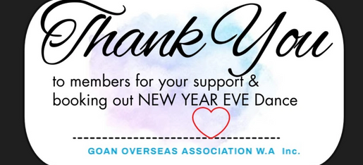 Goan Overseas Association in Perth - The Goan Overseas Association WA