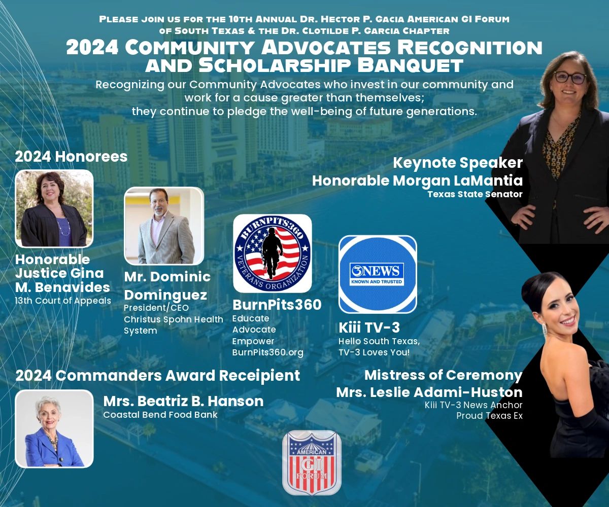 10th Annual Dr. Hector P. Garcia American GI Forum of South Texas