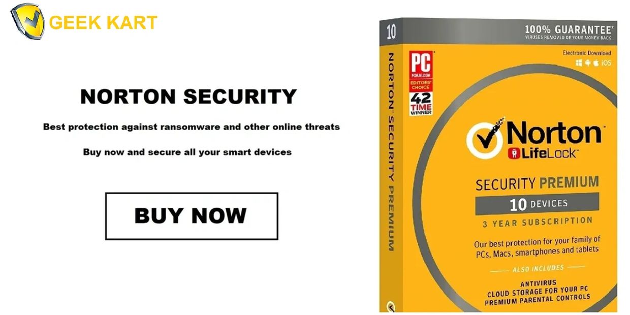 GEEK-KART - Norton Security, Norton Antivirus, Norton 360