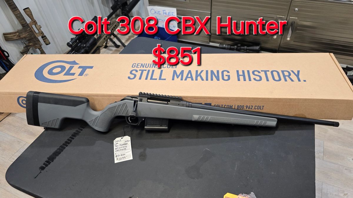 Colt 308 CBX Hunter