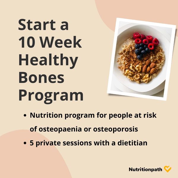 Healthy Bones Program Nutritionpath