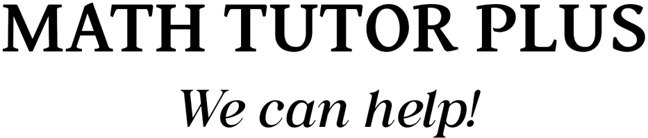 Home - Expert Math Tutoring Services - Math Tutor Plus