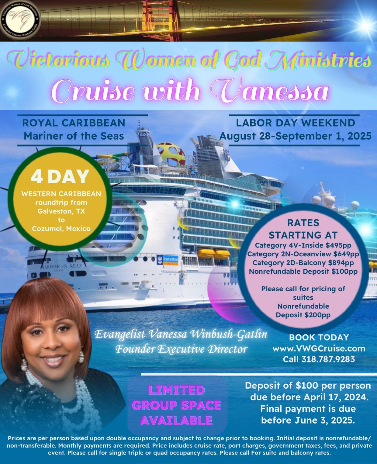 VWG Cruise 2025 | First Choice Travel, LLC