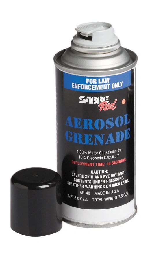 Sabre Aerosol Pepper Grenade 4oz