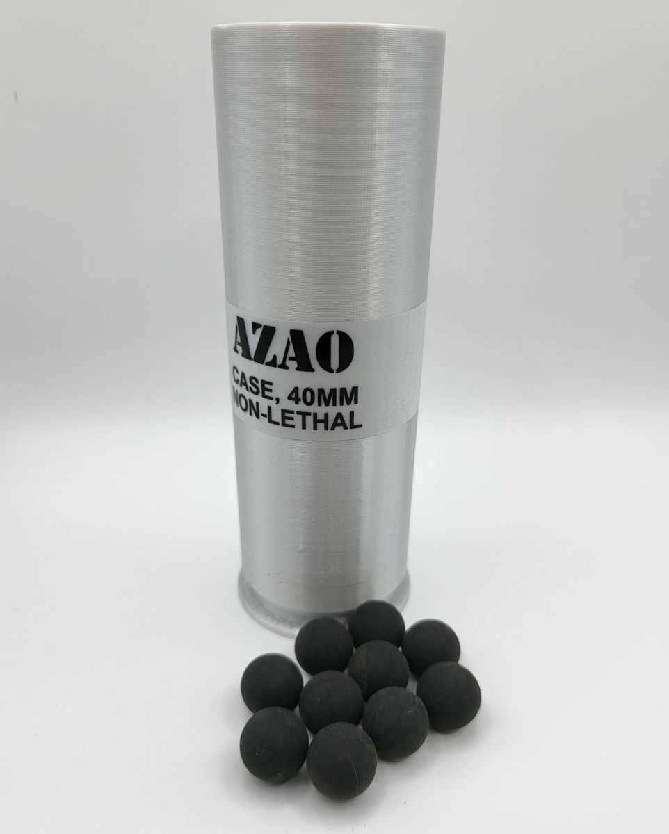 M1029AZ 40mm Rubber Sting Ball Round .50cal