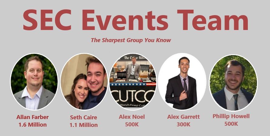 SEC Events Team Website