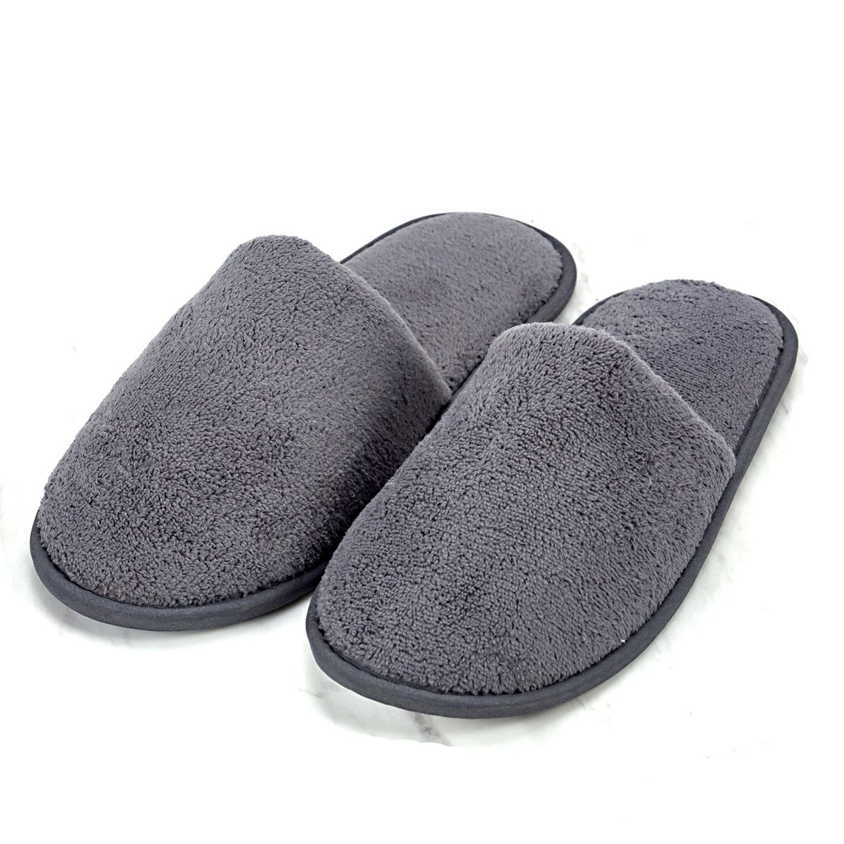 CORASLIPPER Coral Fleece Slipper Close Toe 10 Pack