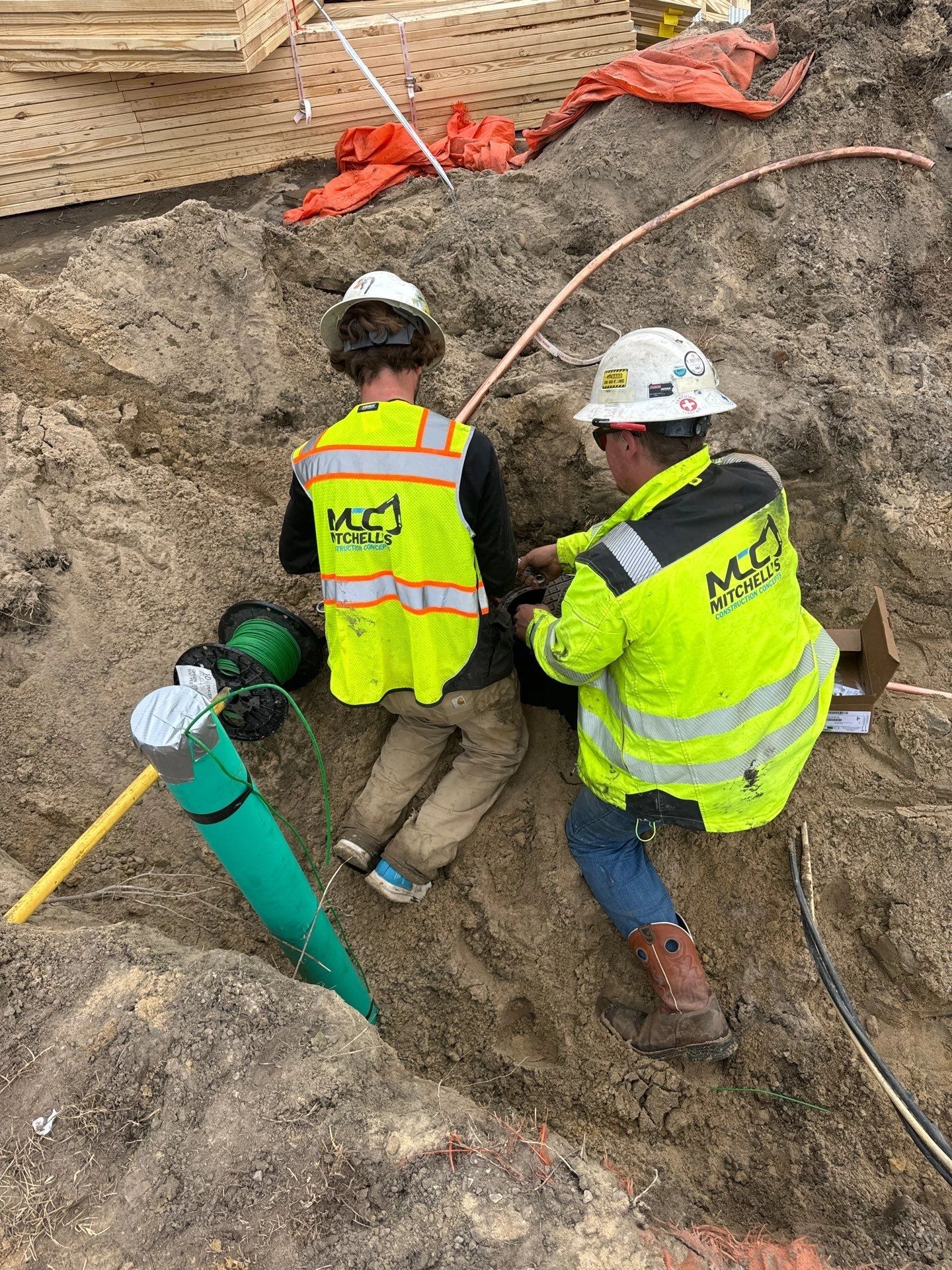 Mitchell Construction Concepts | Quality Utility and Site work Services