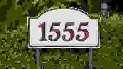 Outdoor Numbers - Address Numbers, House Numbers, House Number Signs ...