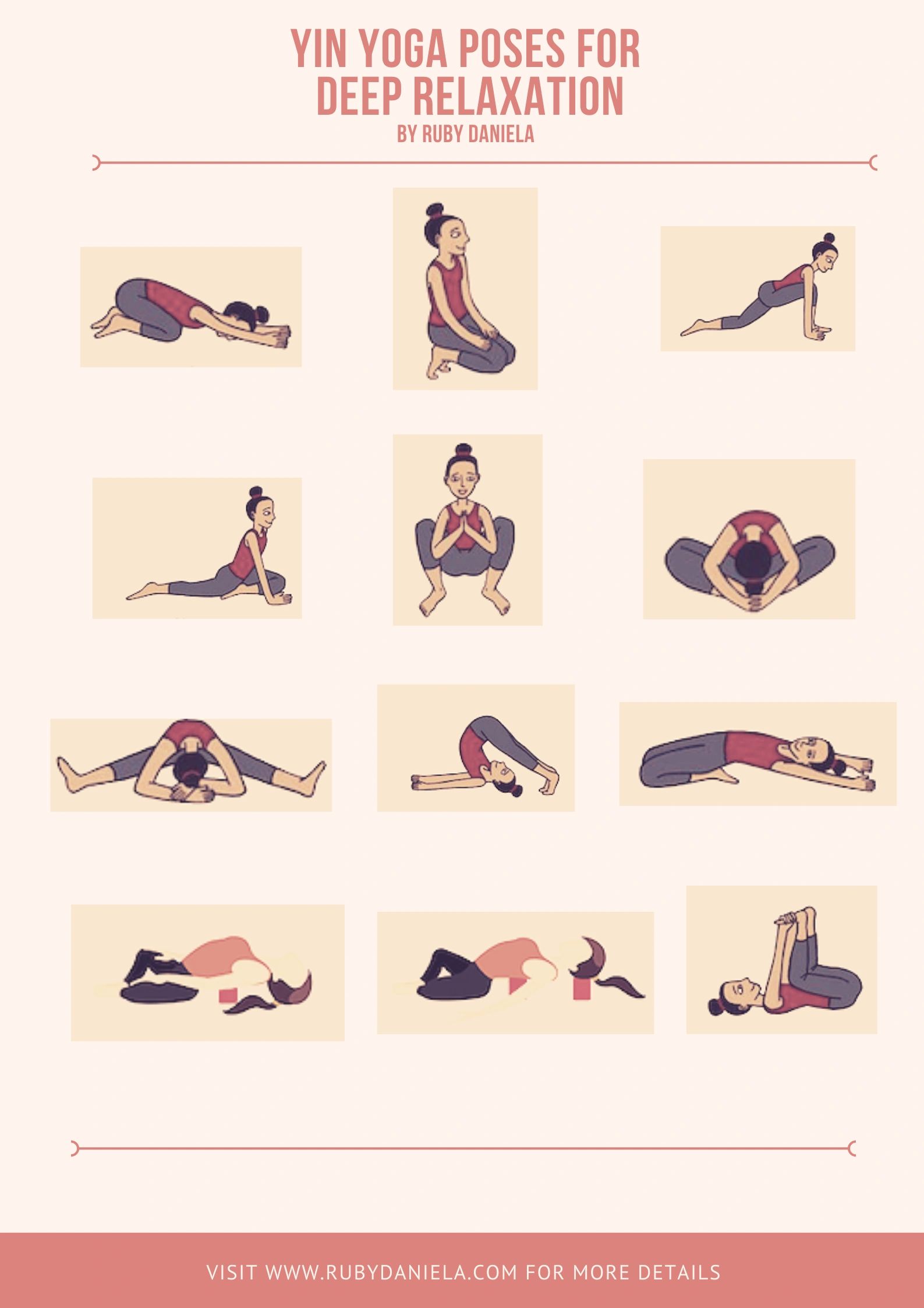 Yin Yoga Poses for Deep Relaxation