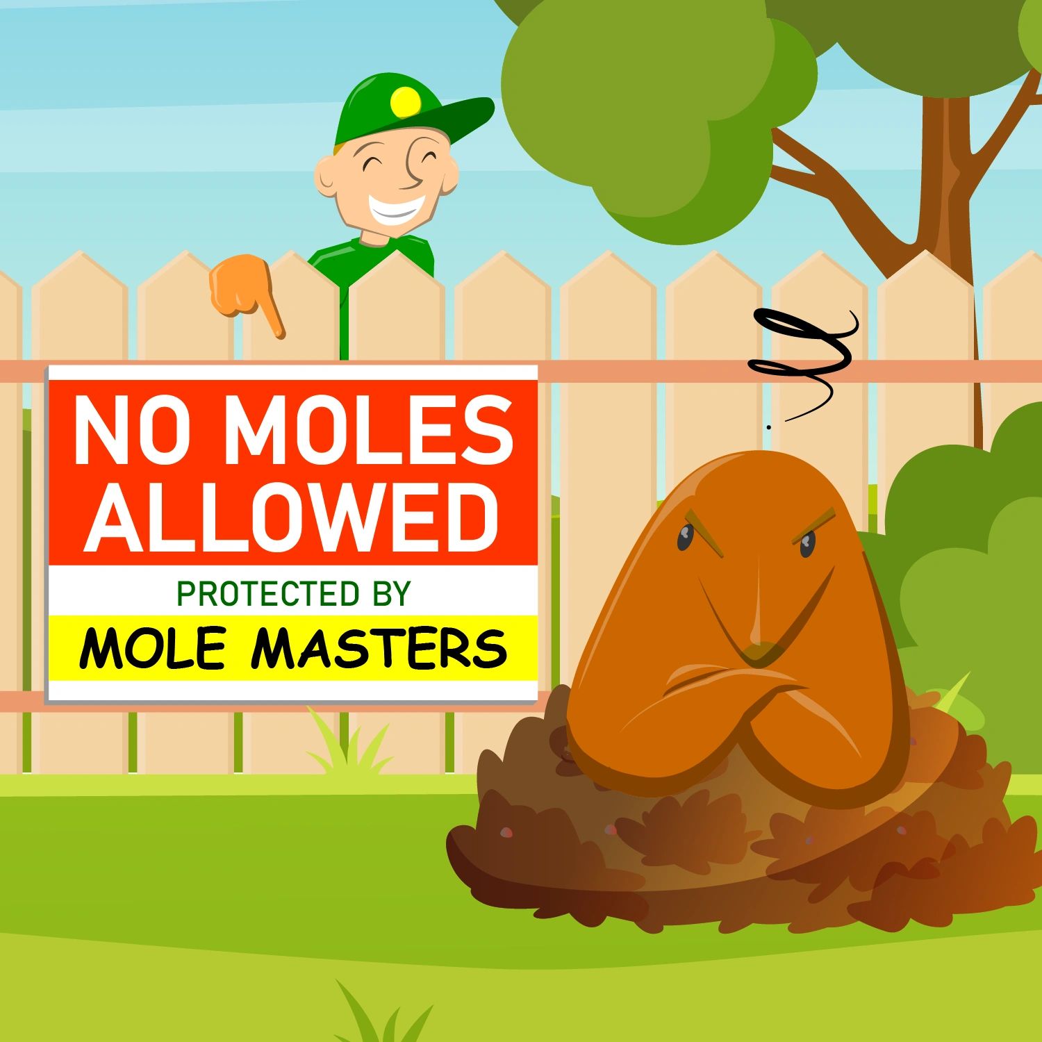 Maintenance mole control