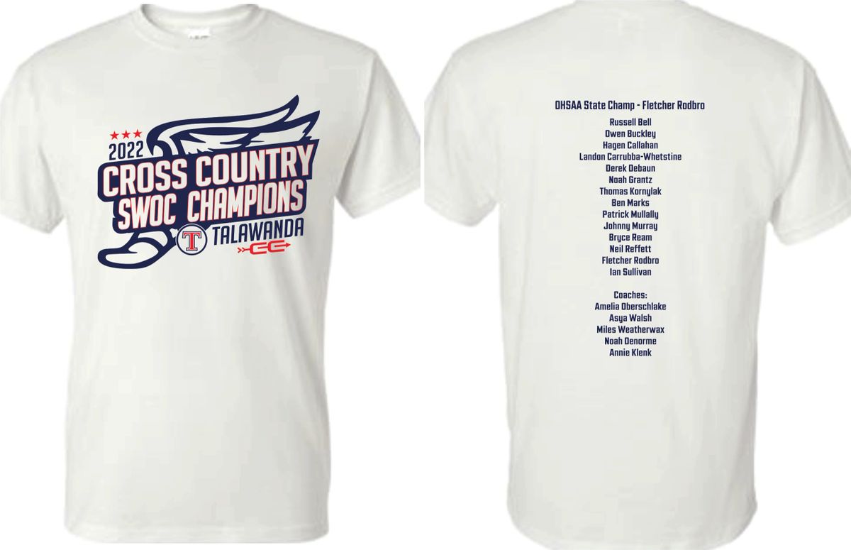 2022 TMS BOYS CROSS COUNTRY SWOC CHAMPIONS