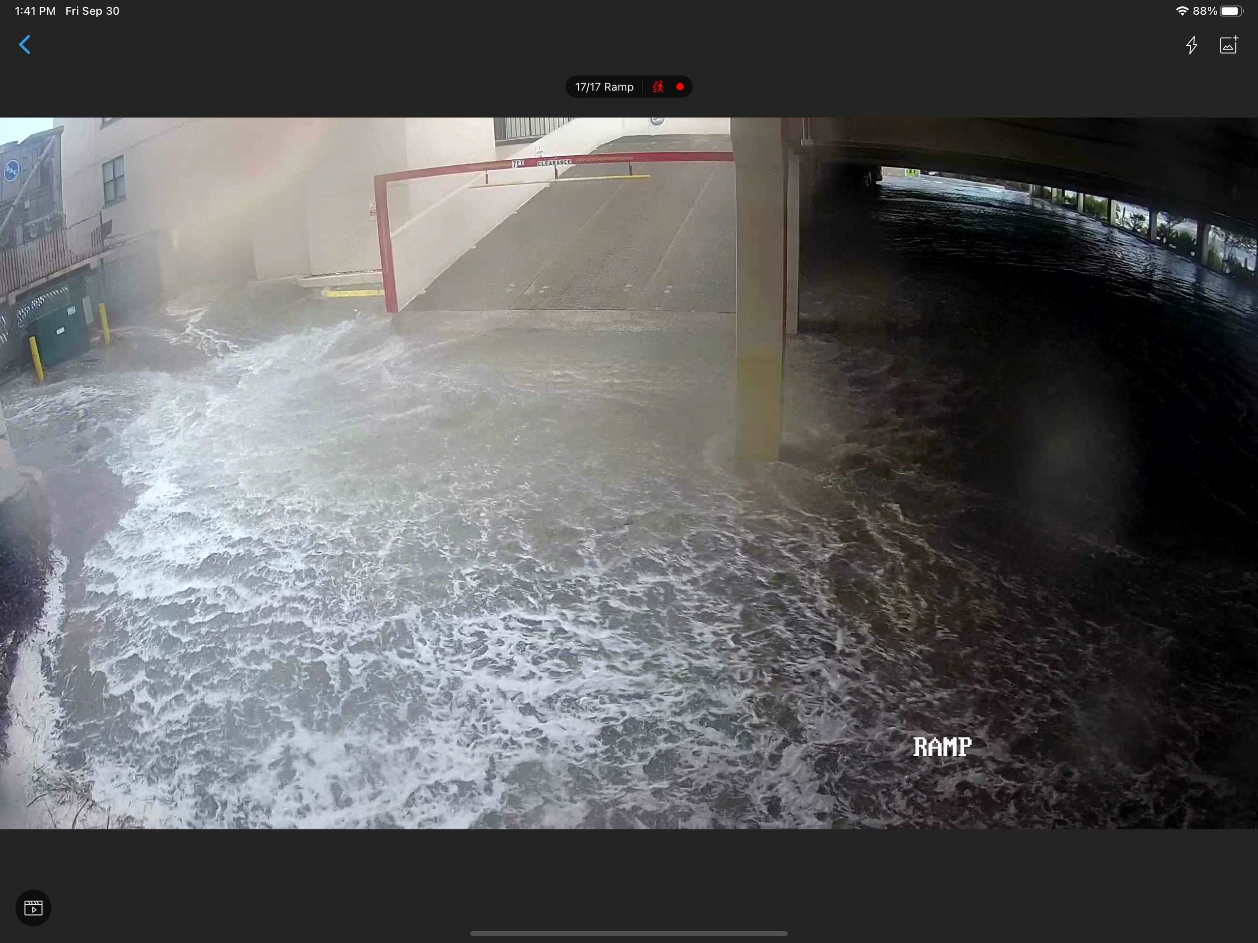 Hurricane Ian Flooding at SurfMaster