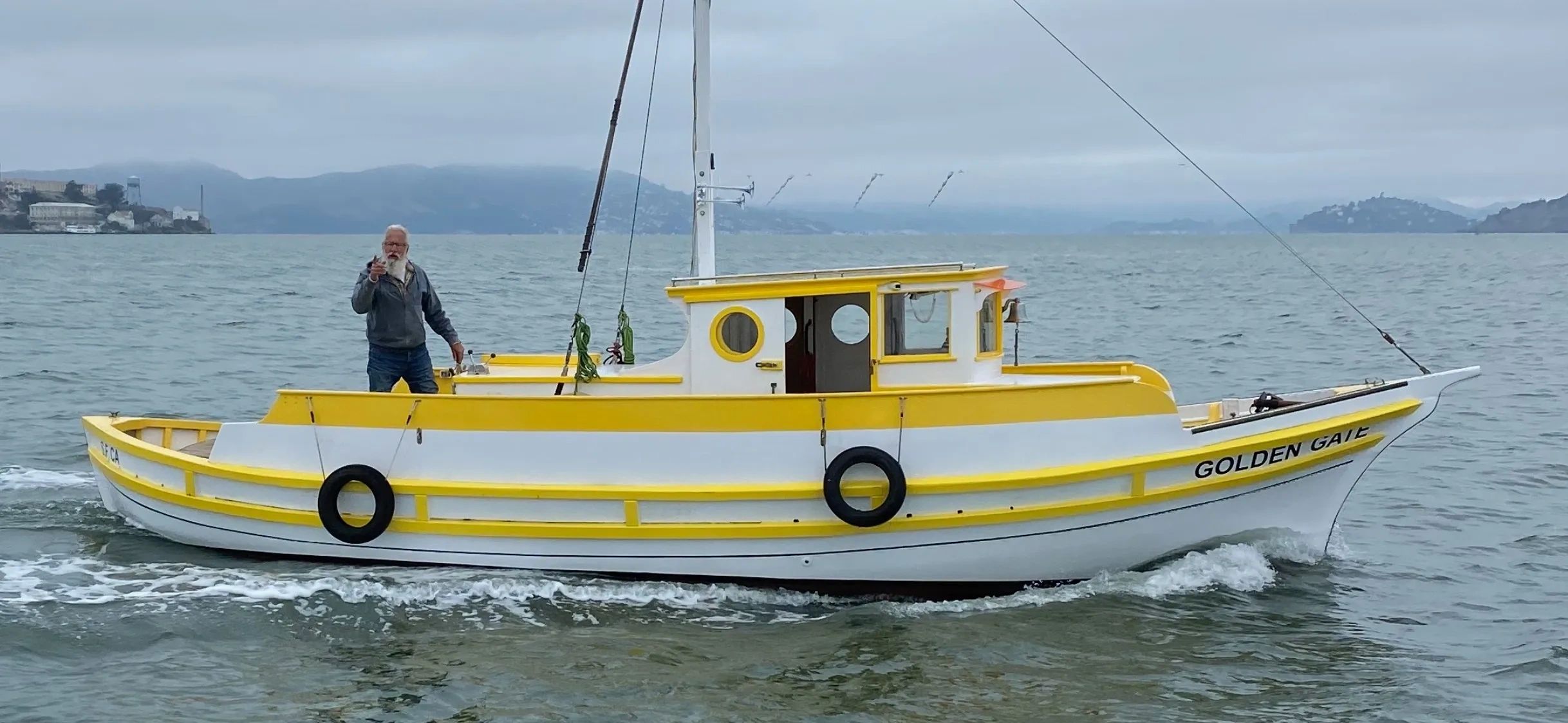 Historic Fishing Boat - Explore the San Francisco Bay