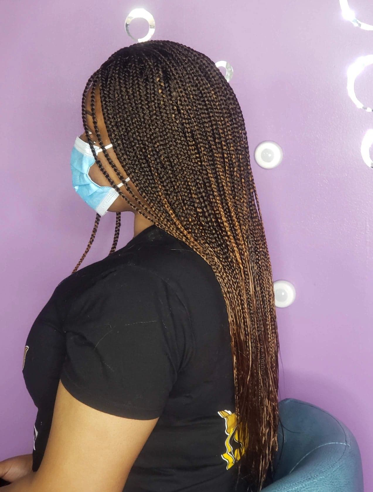 Box Braids - Mid Back Length