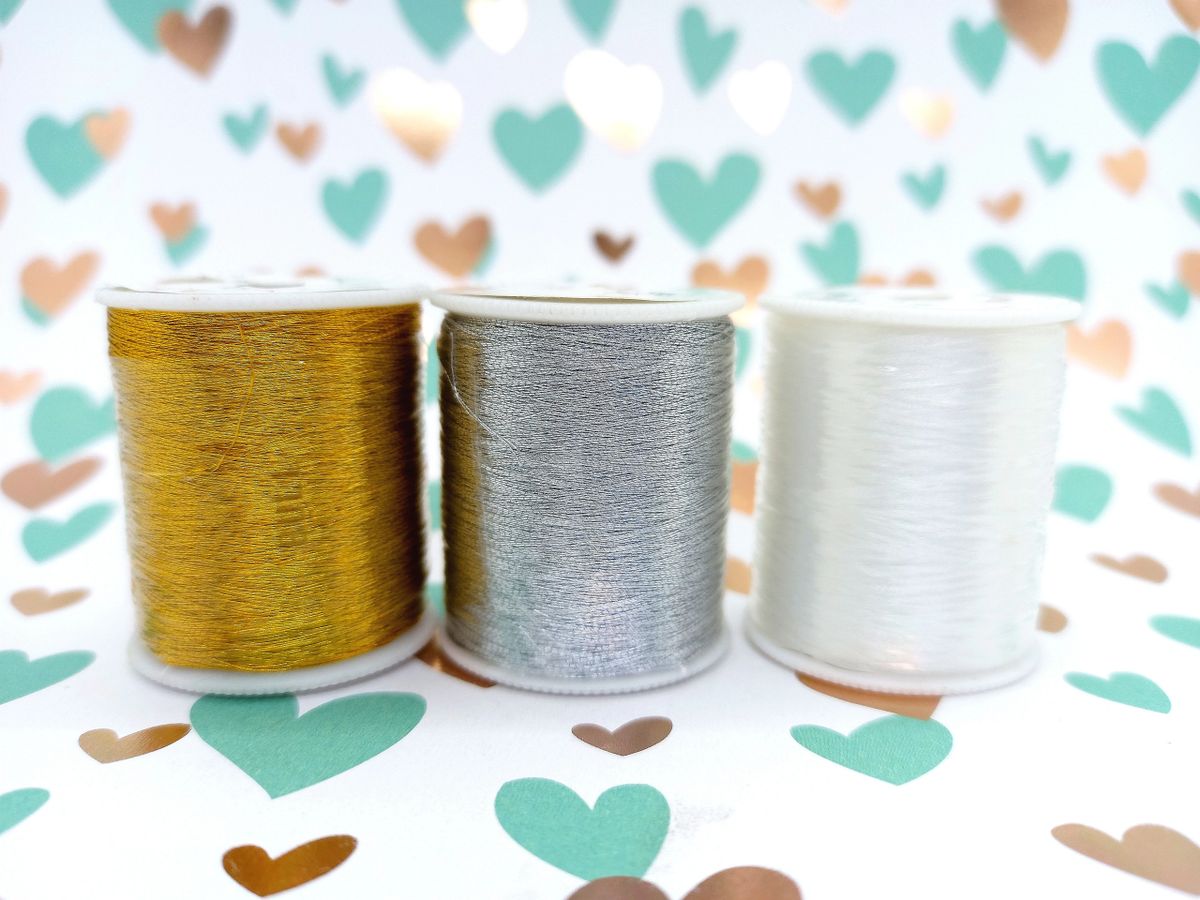 Nylon Colores Plateado y Dorado