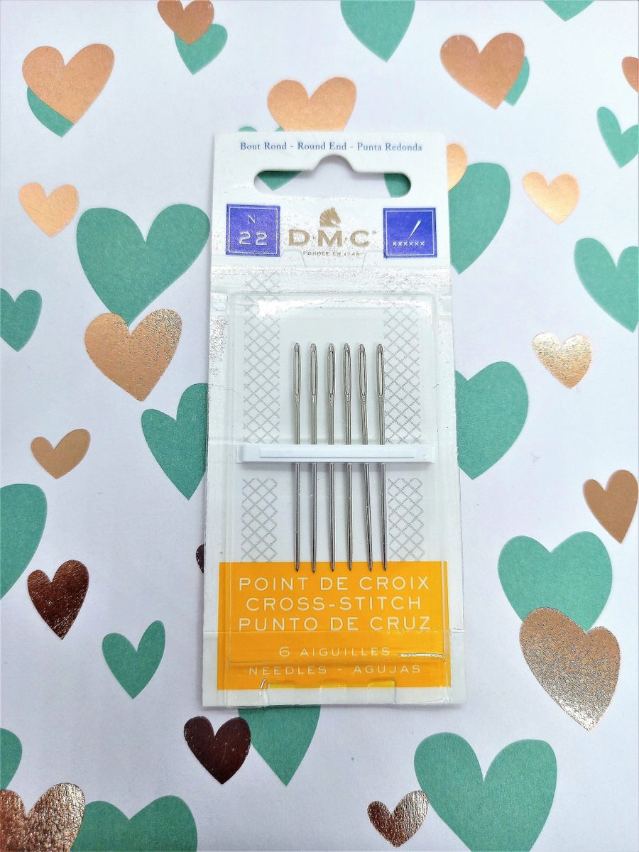 Aguja DMC punta roma o capotera