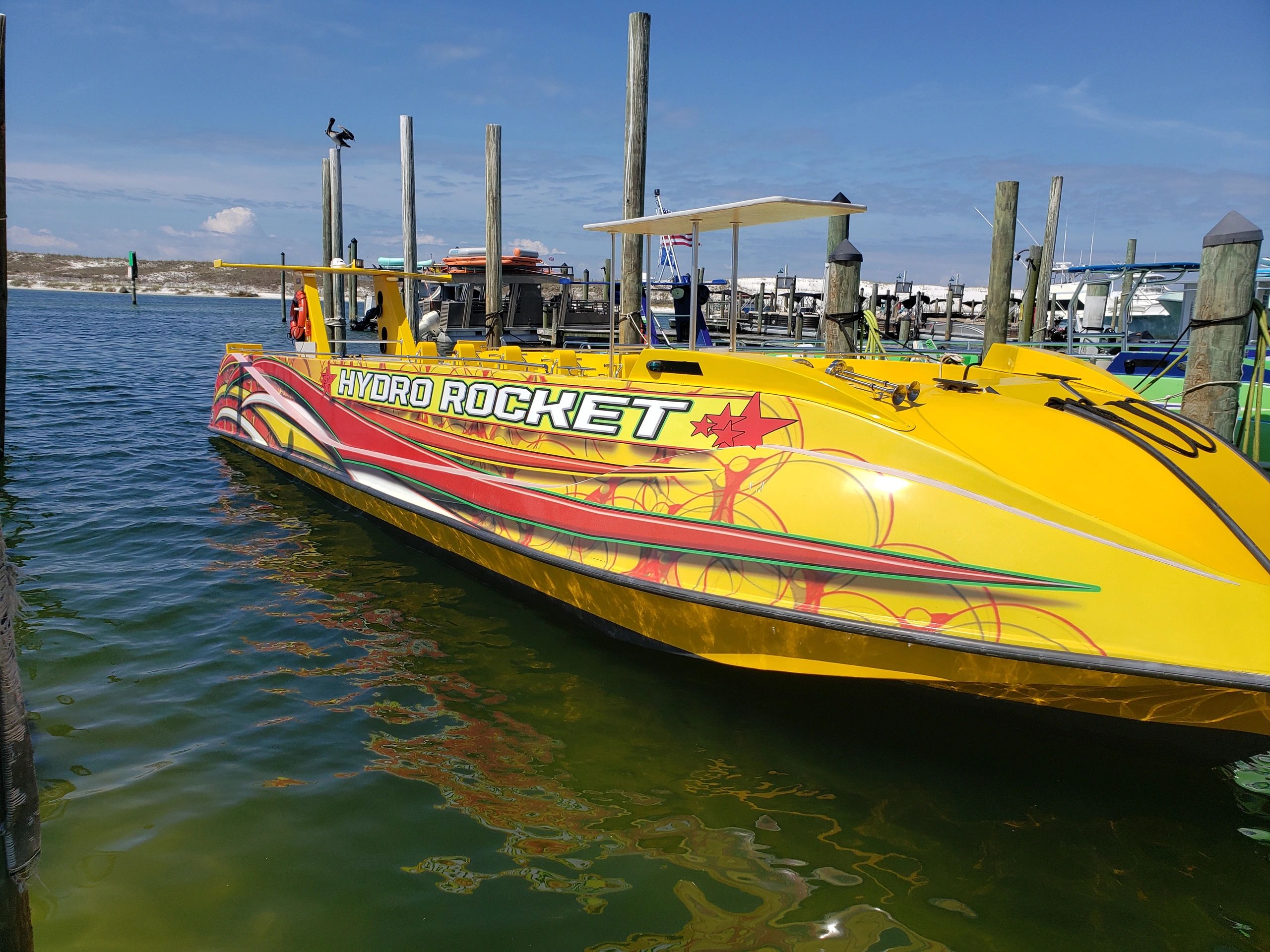 Hydro Rocket Boat Rides and Dolphin Cruises