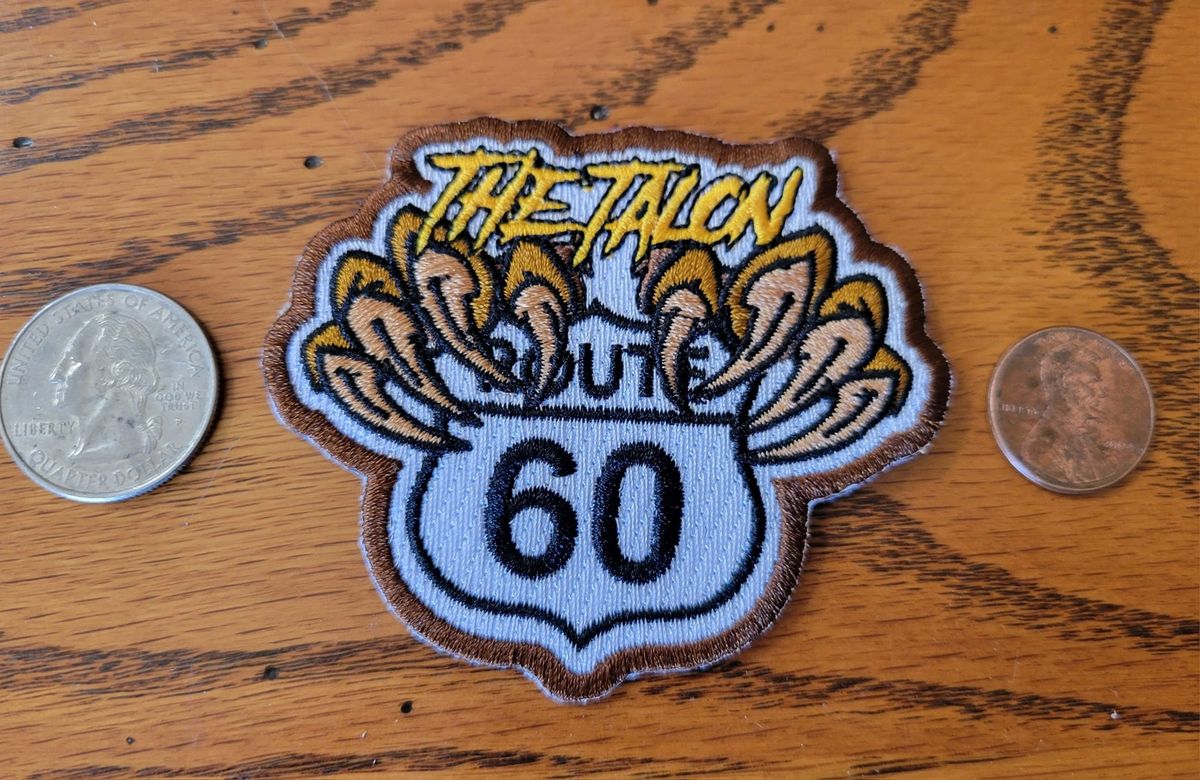 Full Color Talon embroidered patch
